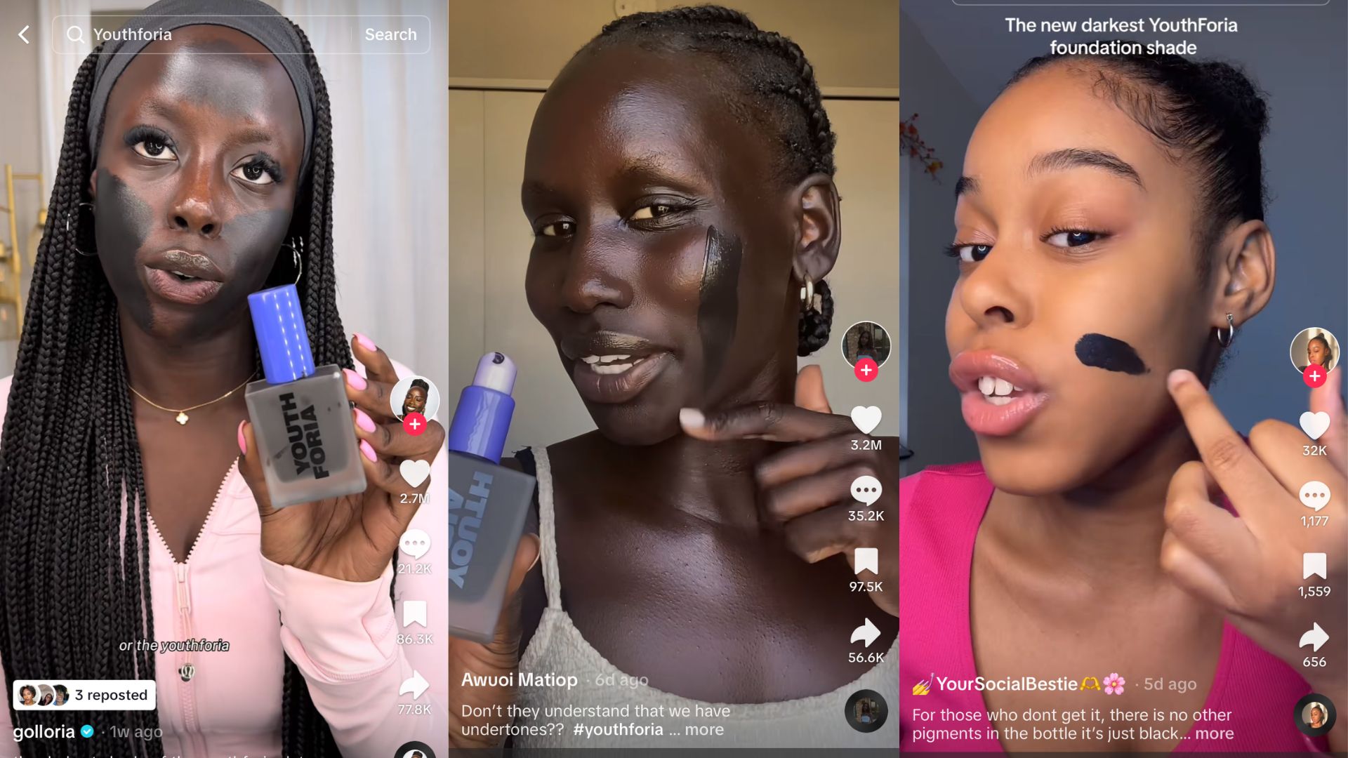 Youthforia's Black Face Foundation Is Beyond Disrespectful